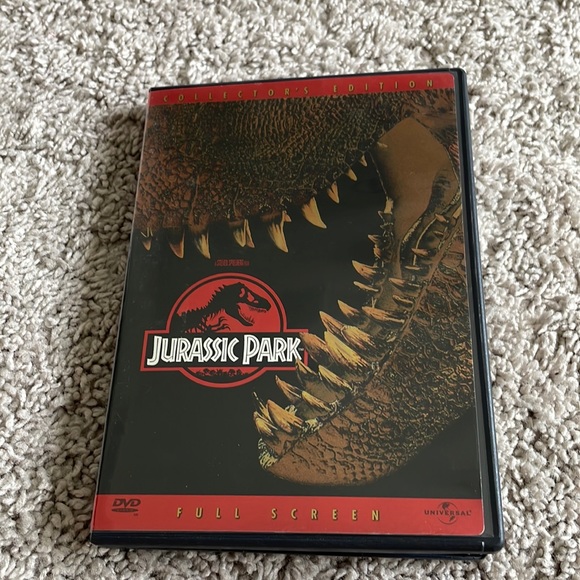 Media | Jurassic Park Collectors Edition Full Screen Dvd | Poshmark